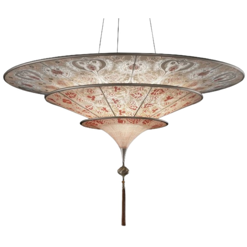 Fortuny G120SH-1 Scheherazade 3 Tiers Glass Lamp Ceiling ...